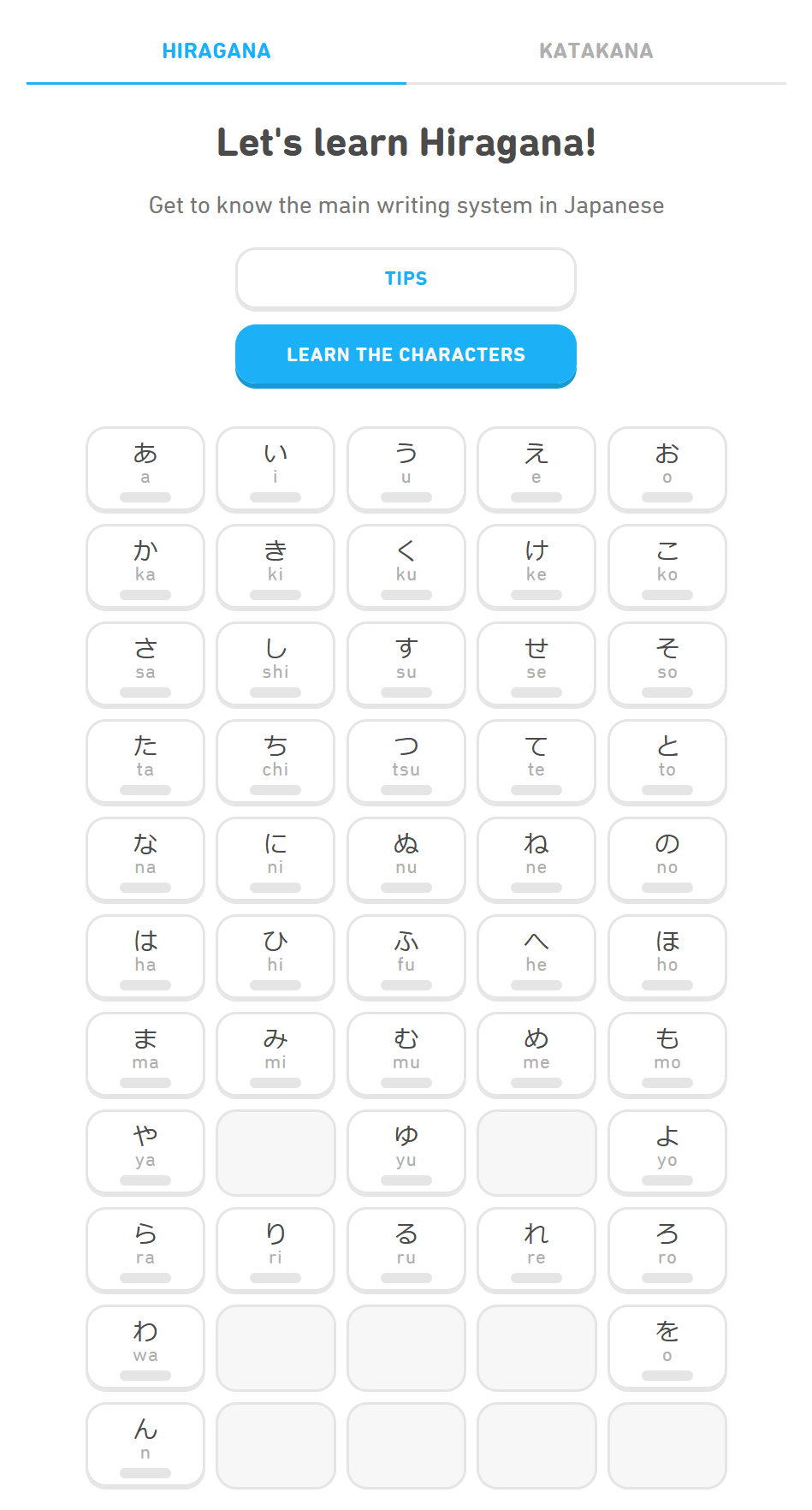 Duolingo japonais : le test | Ganbare - Apprendre le japonais